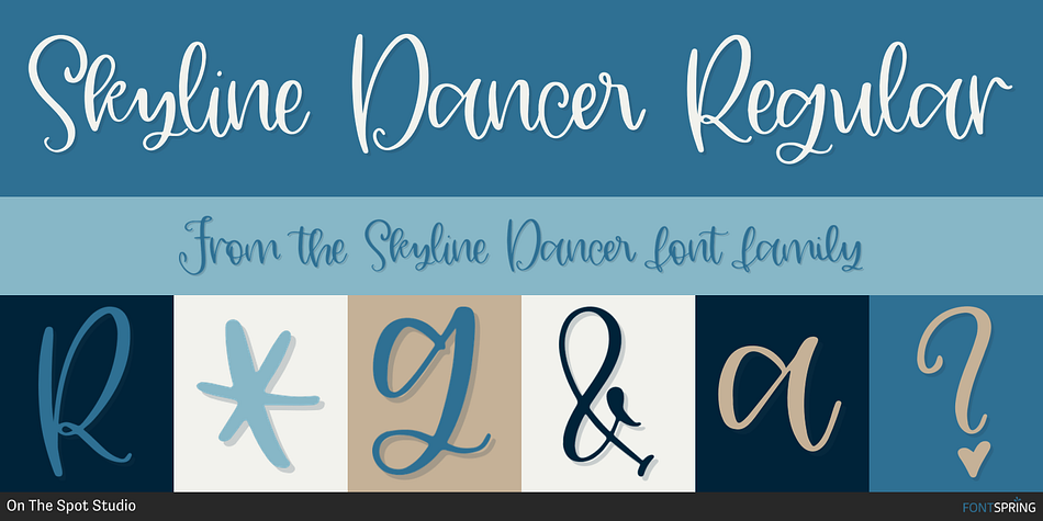 Skyline Dancer Regular Font