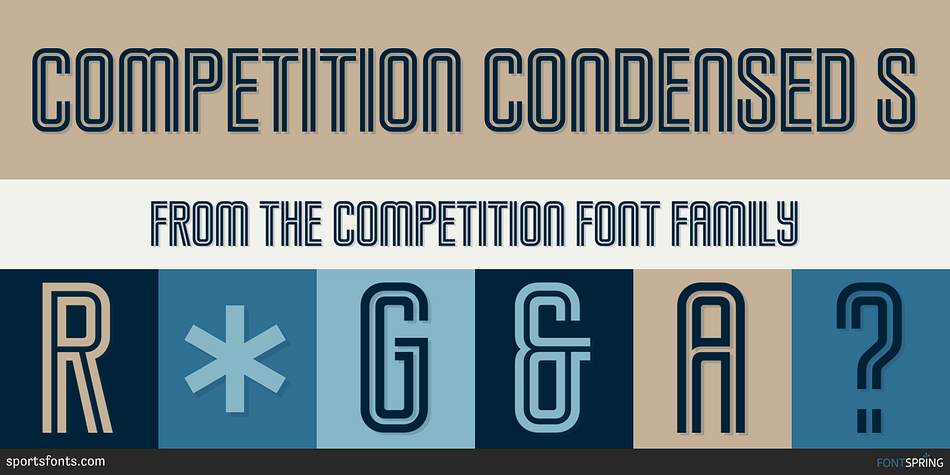 Competition Condensed S Font