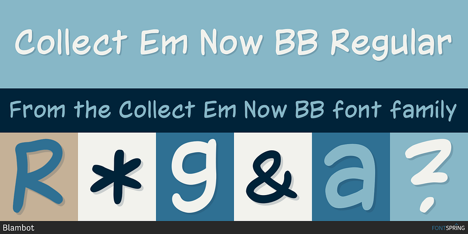 Collect Em Now BB Regular Font