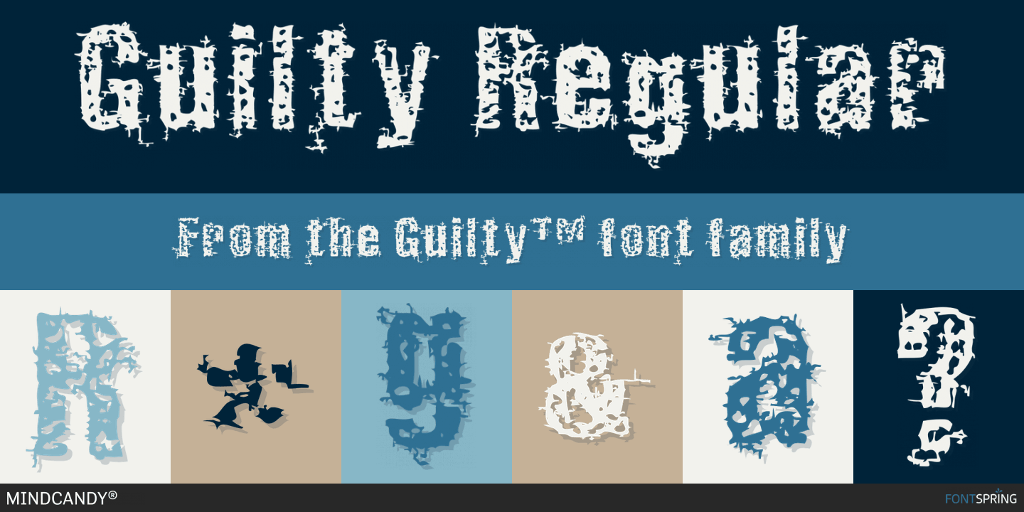 Guilty™ Font
