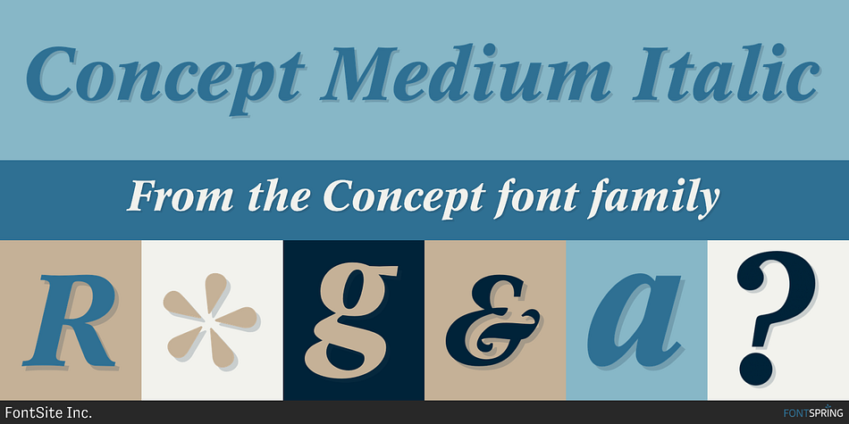 Concept Font