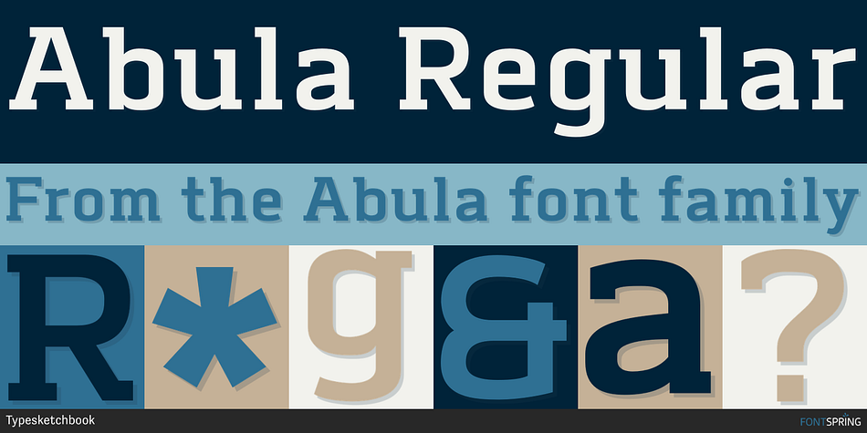 Abula Regular Font