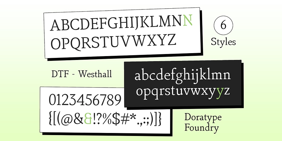 DTF Westhall Font