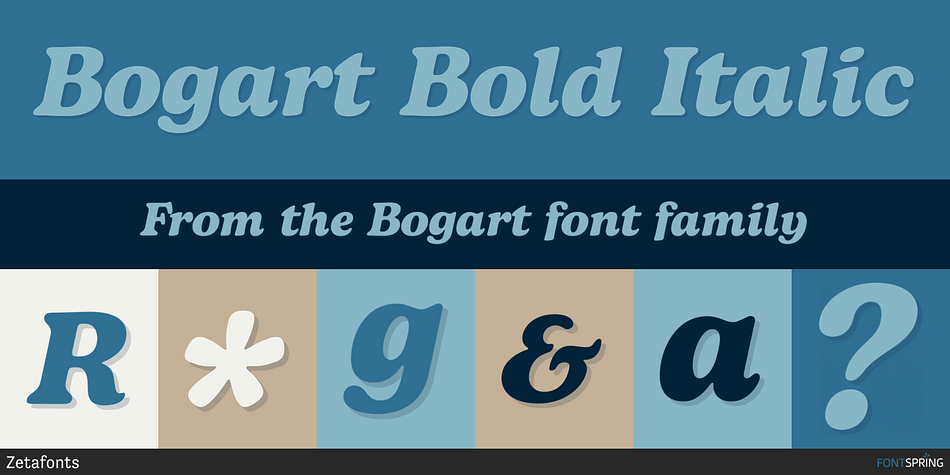 Bogart Alternate Pack Font