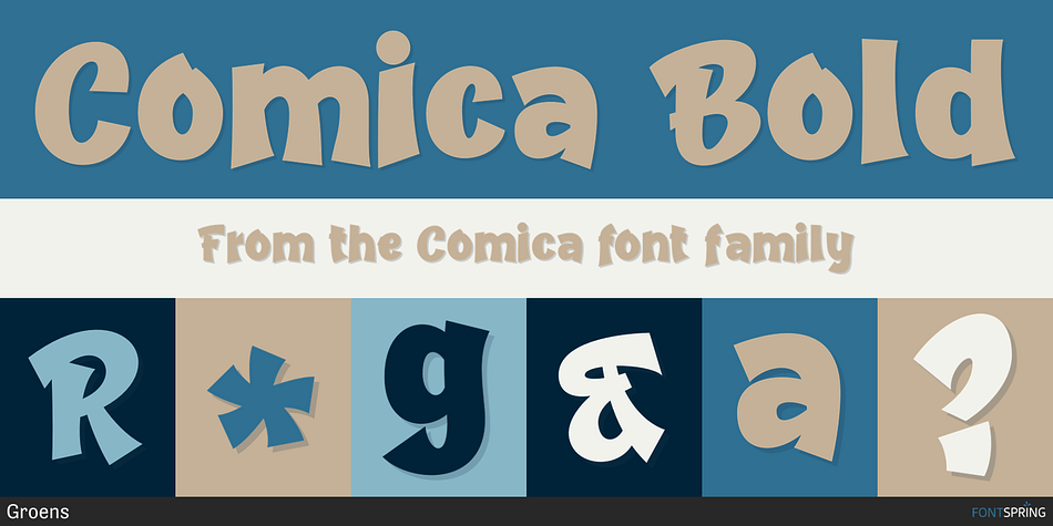 Comica Bold Font