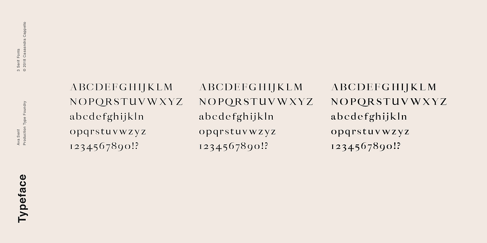 Ava Font