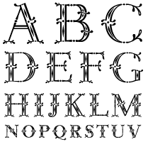 Rococo Titling Font