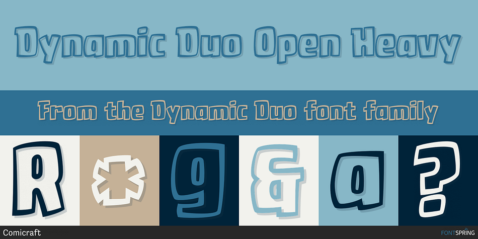 Dynamic Duo Open Font