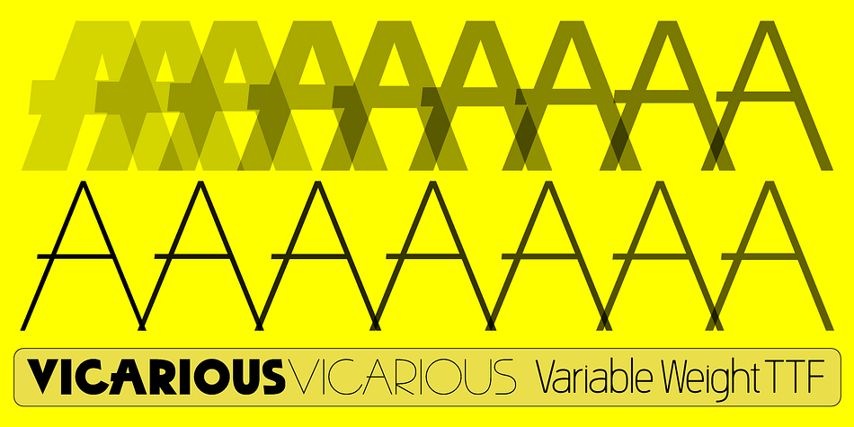 Vicarious Font