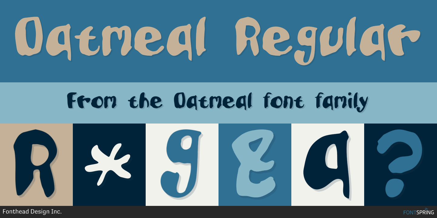 Oatmeal Font