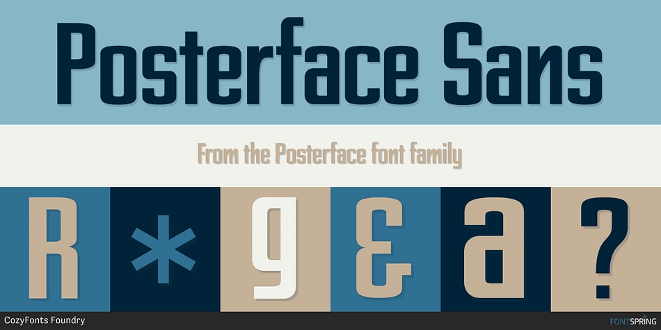Posterface Sans Font