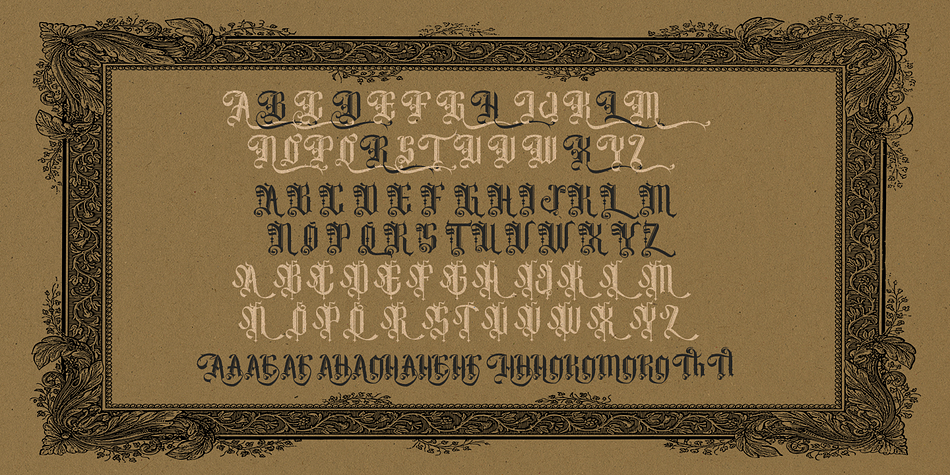 Kolithagente Blackletter Font