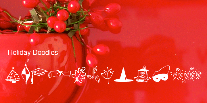 Holiday Doodles Font