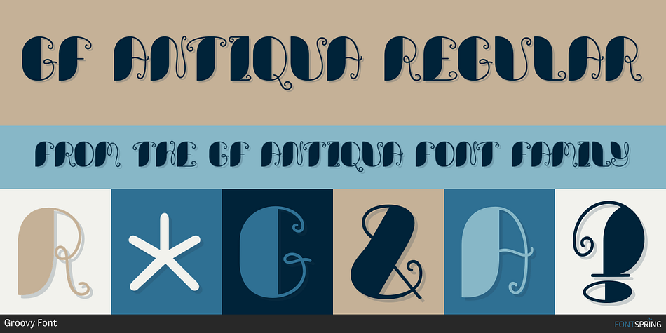 GF Antiqua Regular Font