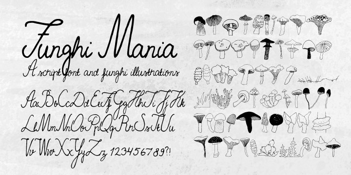 Funghi Mania Font