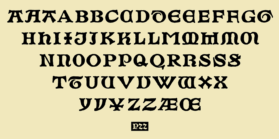 P22 Numismatic Font