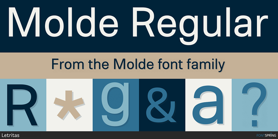Molde Regular Font