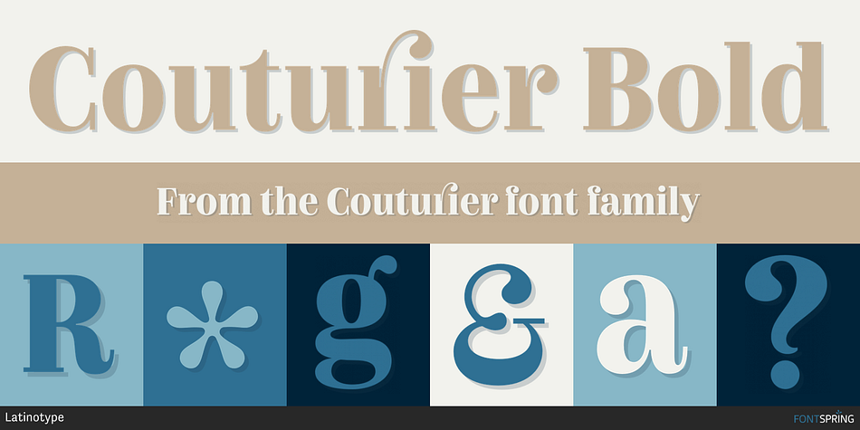Couturier Bold Font