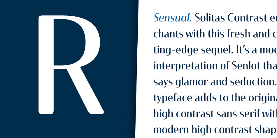 Solitas Contrast Font