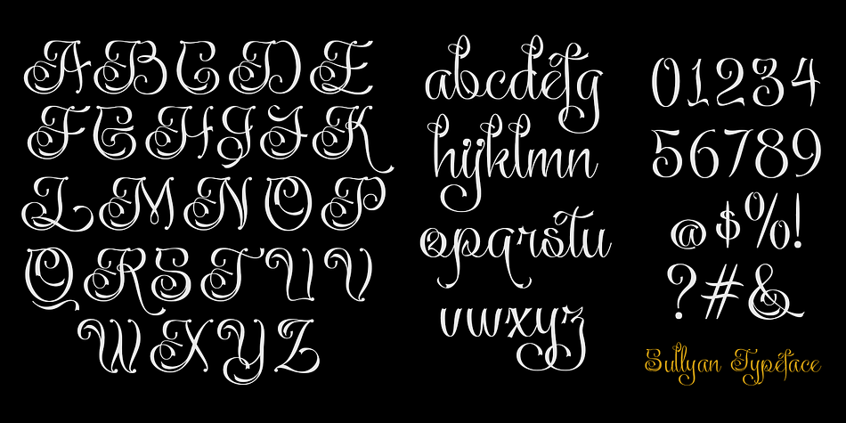 Sullyan Font
