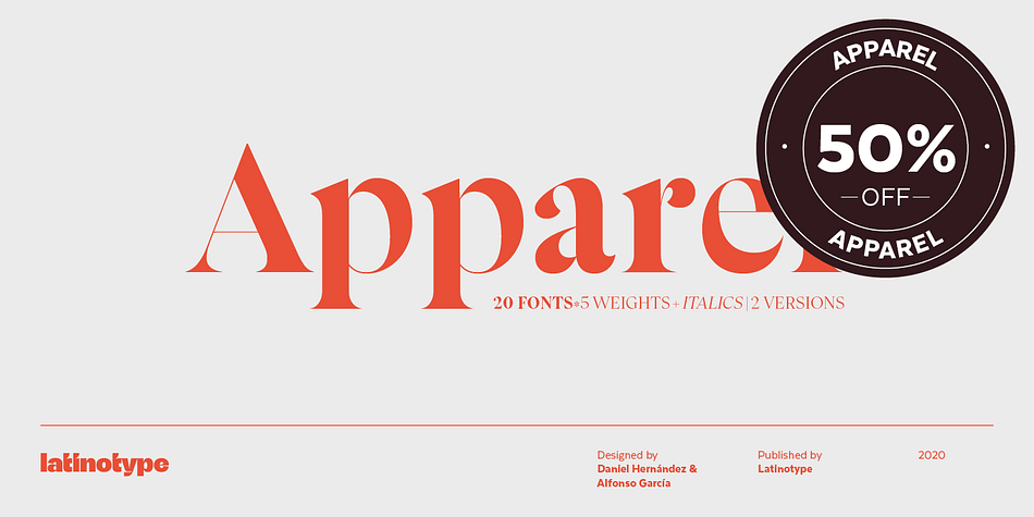 Apparel Font