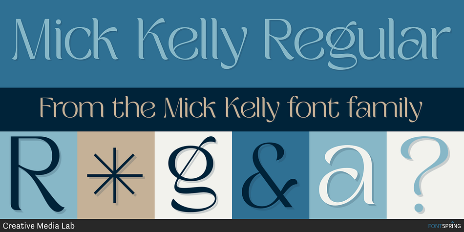 Mick Kelly Regular Font