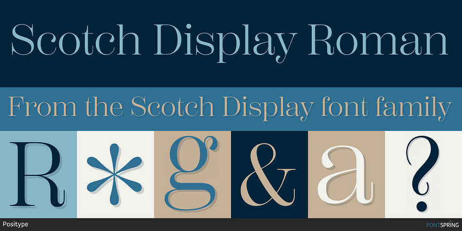 Scotch Font