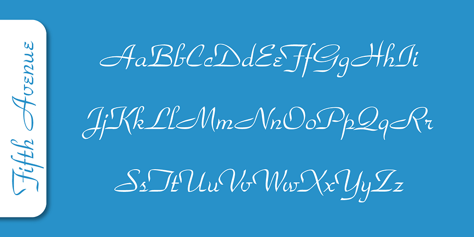 Fifth Avenue Pro Font