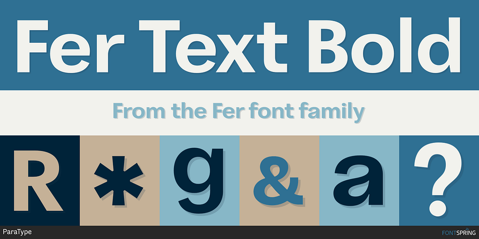 Fer Text Bold Font