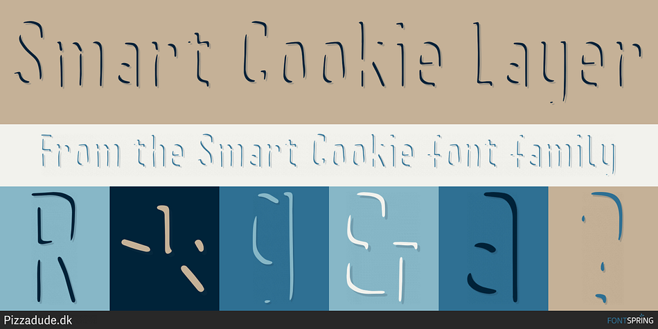 Smart Cookie Layer Font