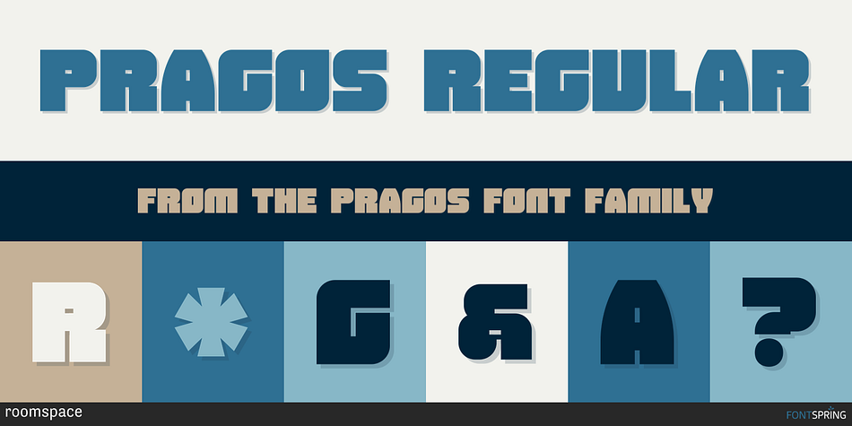 Pragos Regular Font