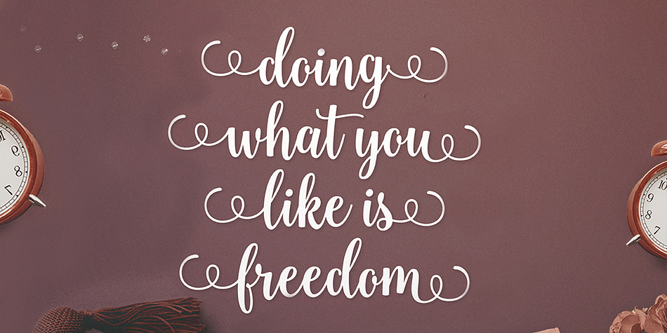 Sweetness Script Font