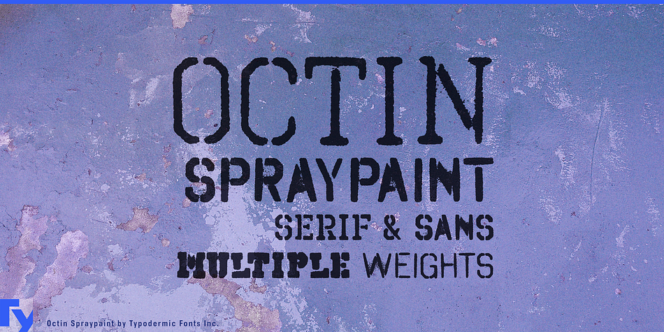 Octin Spraypaint Font