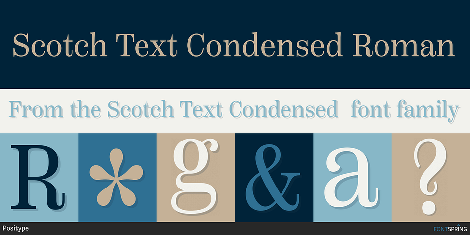 Scotch Font