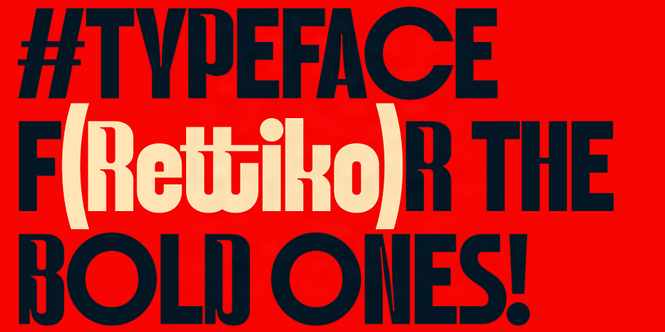 SLTF Rettiko Font