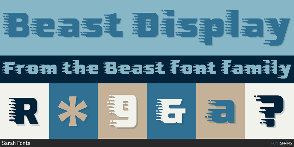 Beast Display Font