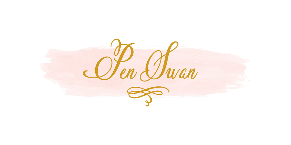 Pen Swan Font