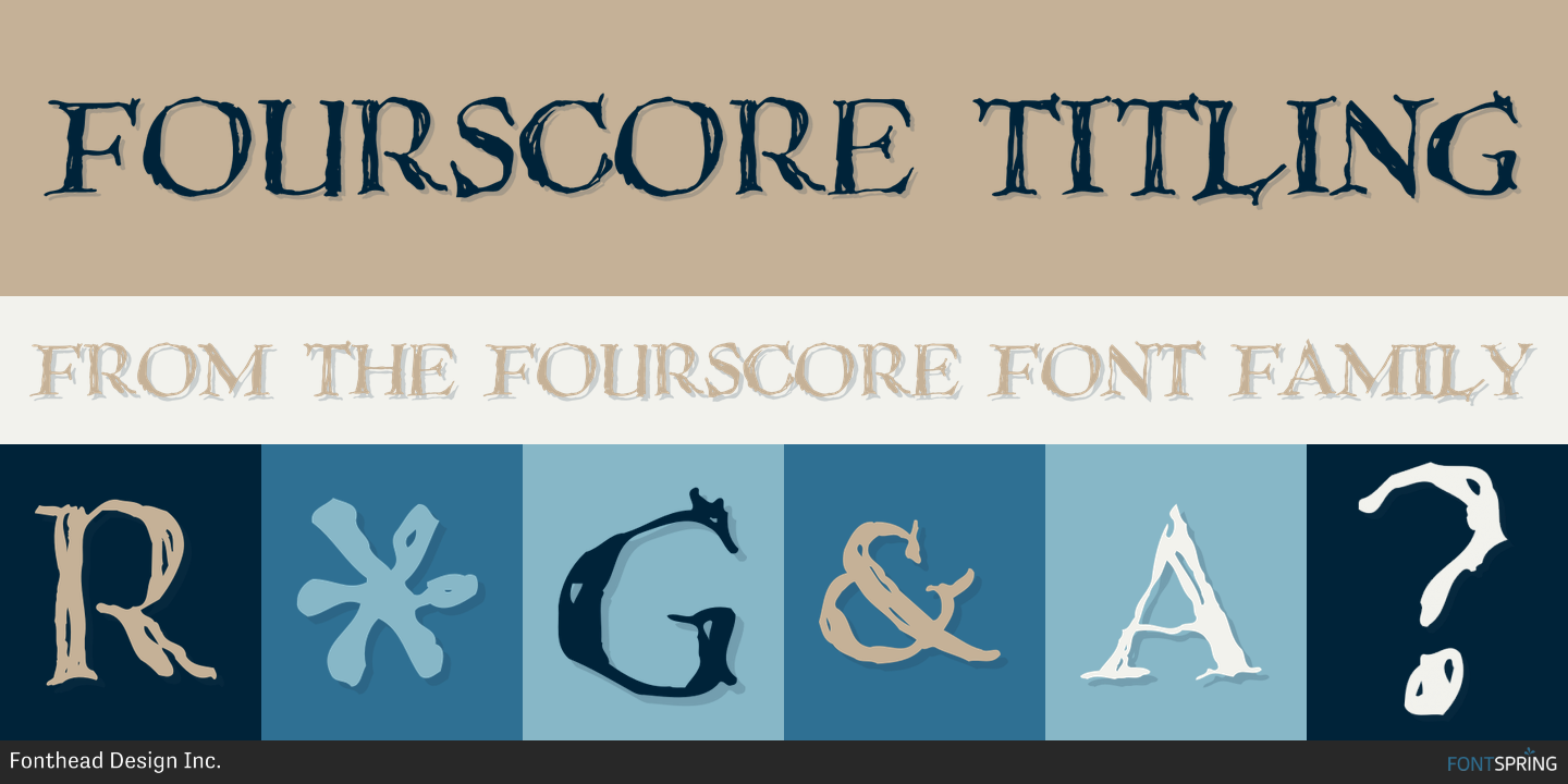FourScore Font