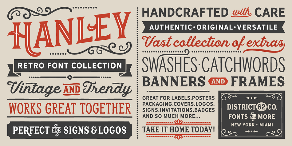 Hanley Pro Font
