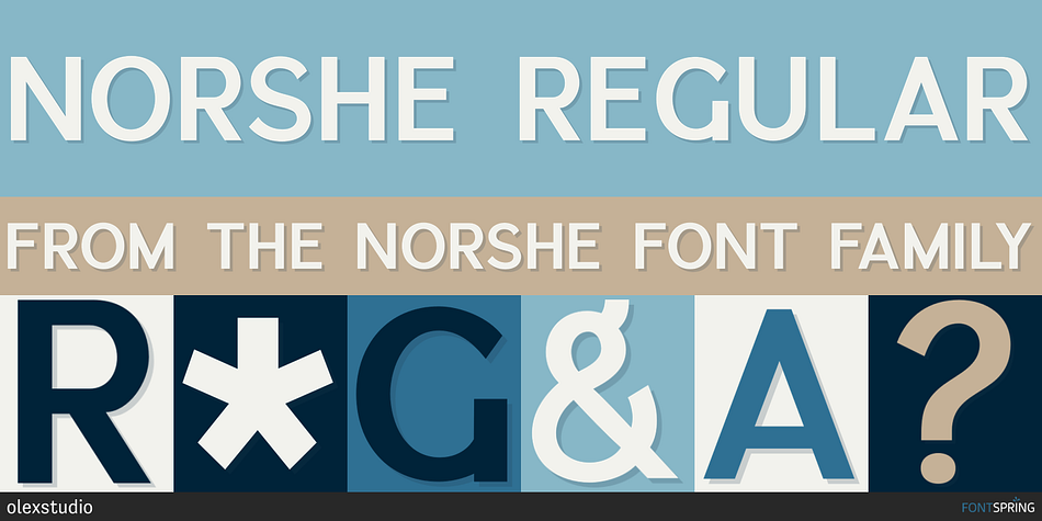 Norshe Regular Font