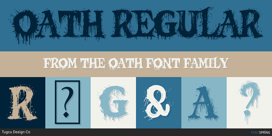 Oath Regular Font