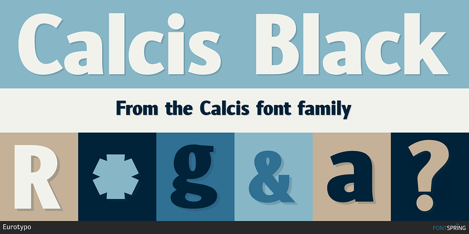 Calcis Black Font