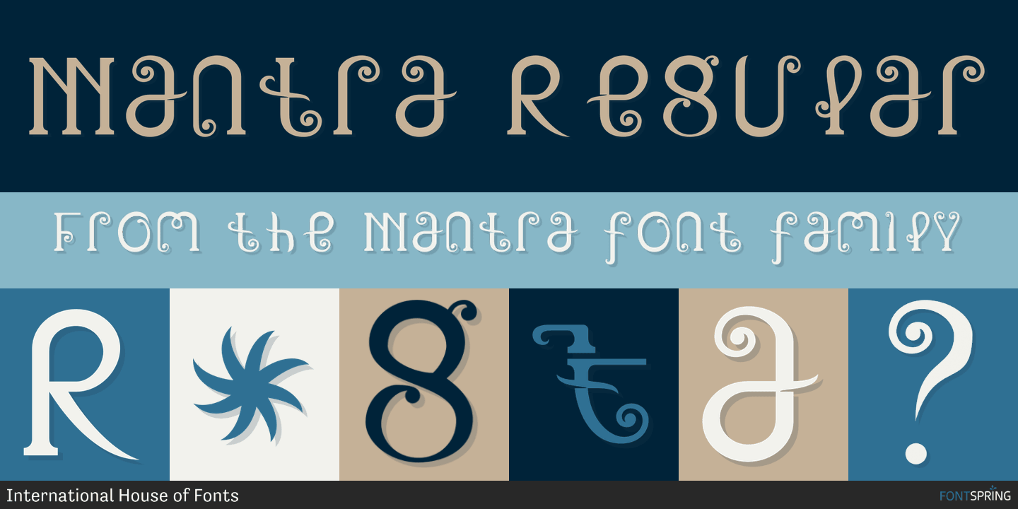 Mantra Font