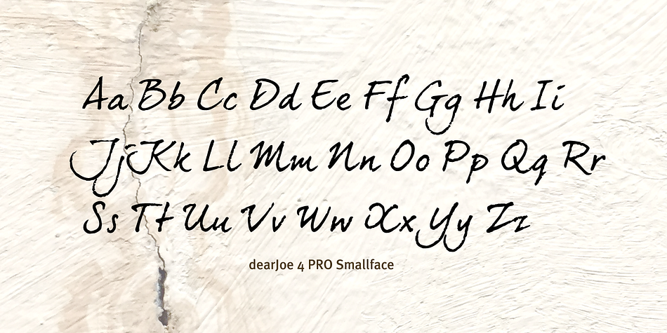 dearJoe 4 Font | Fontspring