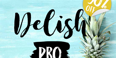 Delish Pro Font
