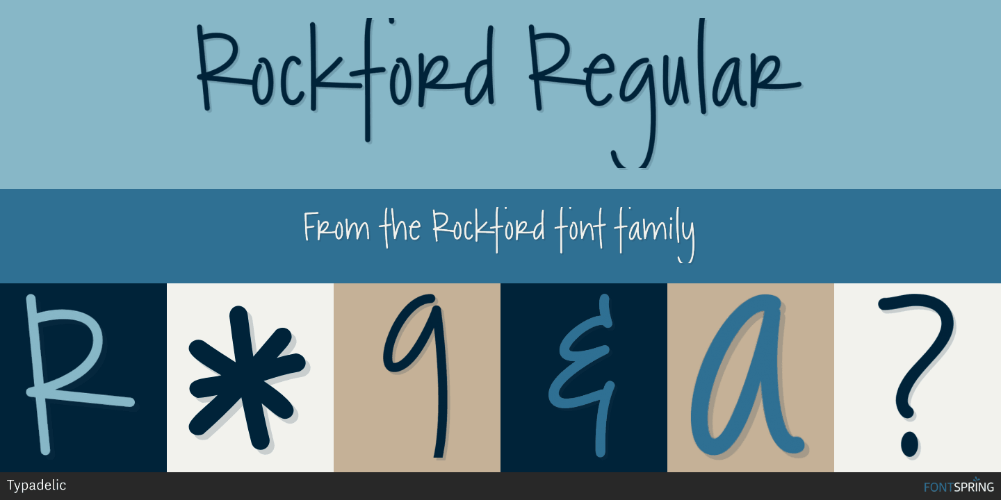 Rockford Font