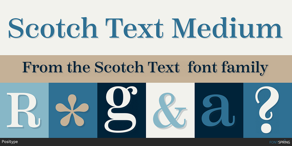 Scotch Font