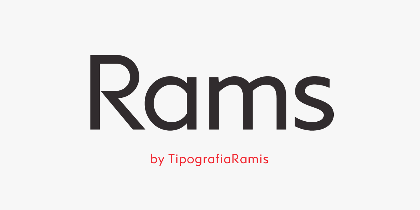 Rams Font