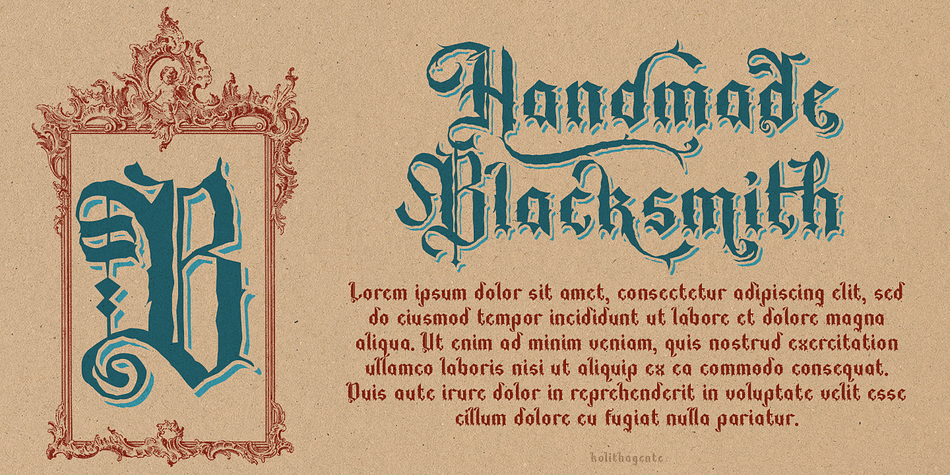 Kolithagente Blackletter Font