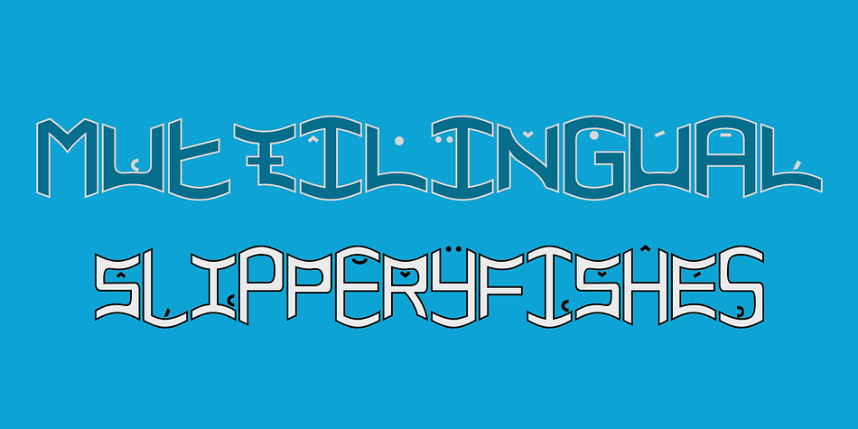 SlipperyFishes Font